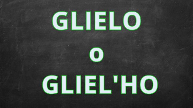 Quando utilizzate "Glielo" e "Gliel'ho"?