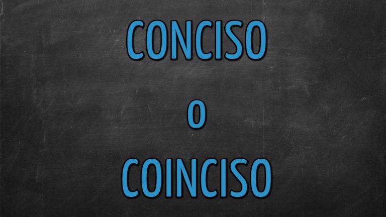 Si scrive "conciso" o "coinciso"?